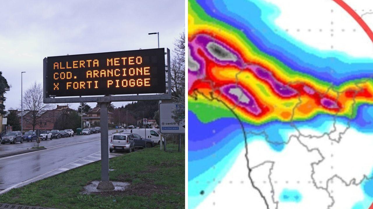 Allerta Meteo Arancione in Toscana 28 Gennaio: Perturbazione in arrivo con rischio idrogeologico ...